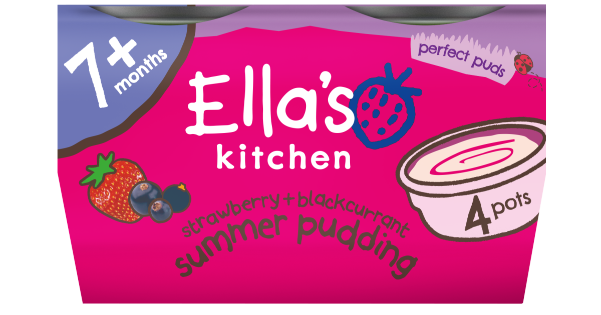 Summer Pudding | Baby Dessert | Ella's Kitchen
