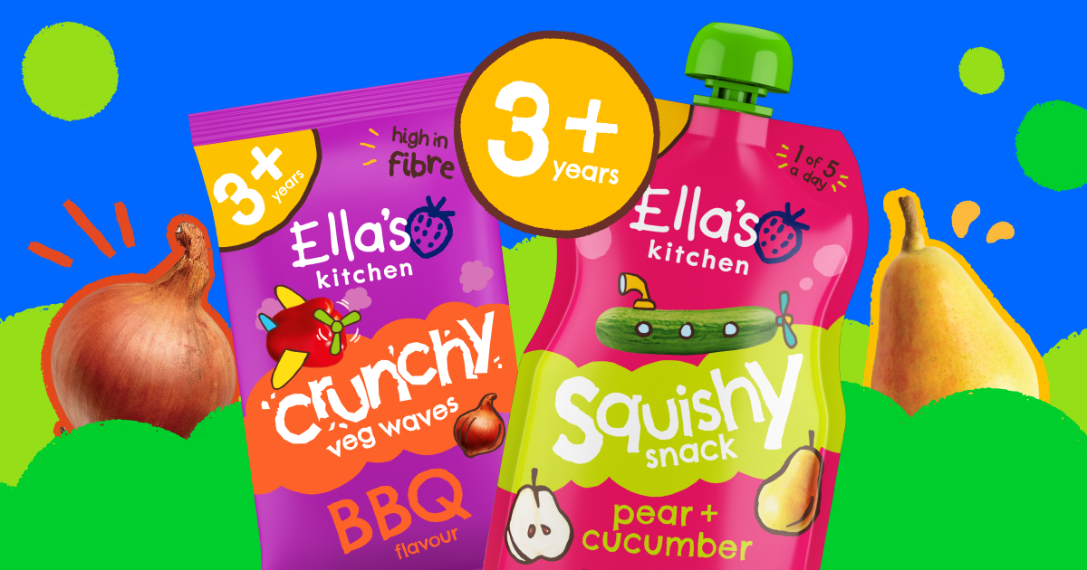 Kids Snacks | 3+ years | Ella's Kitchen