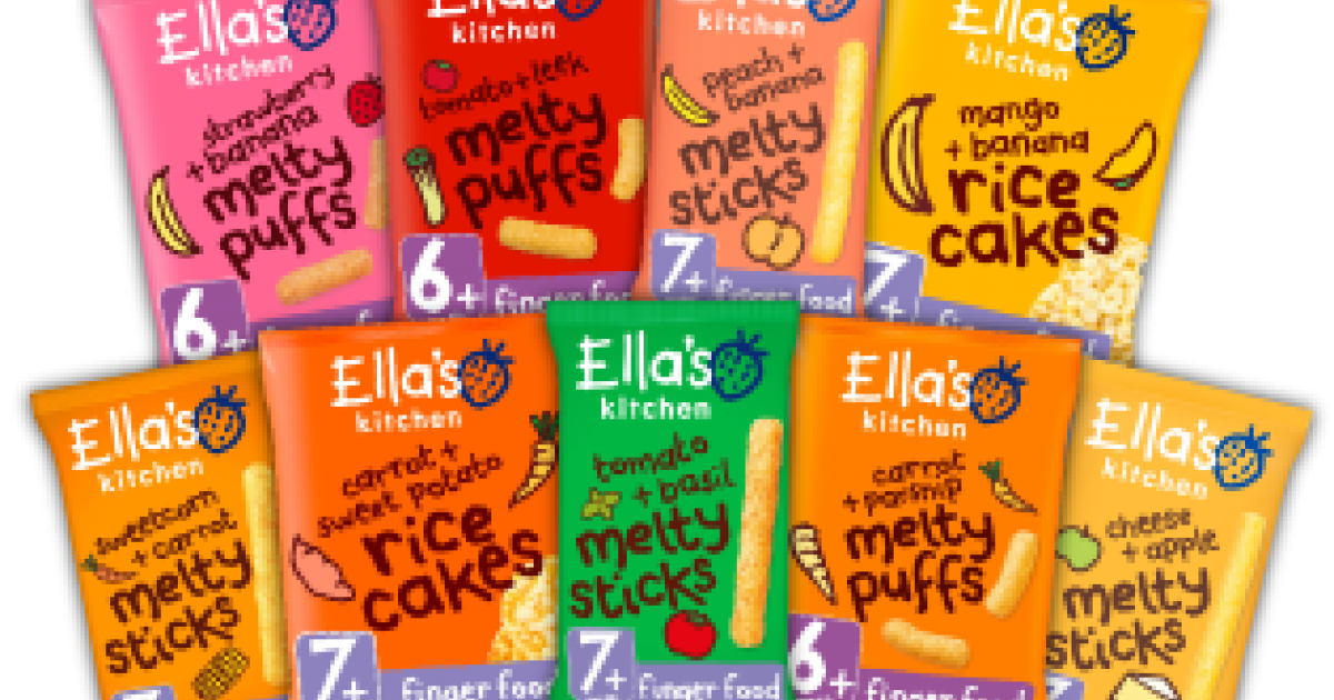 Shop Our Organic 6-7 Months Snacks Bundle | Ella's Kitchen