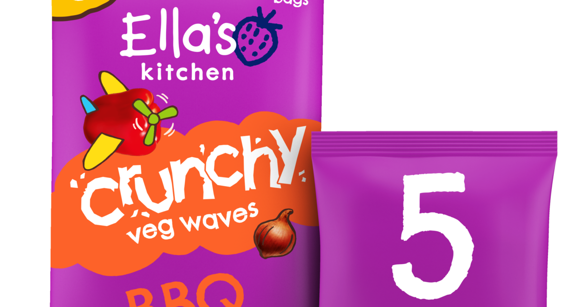 BBQ Veg Waves | Kids Snack | Ella's Kitchen