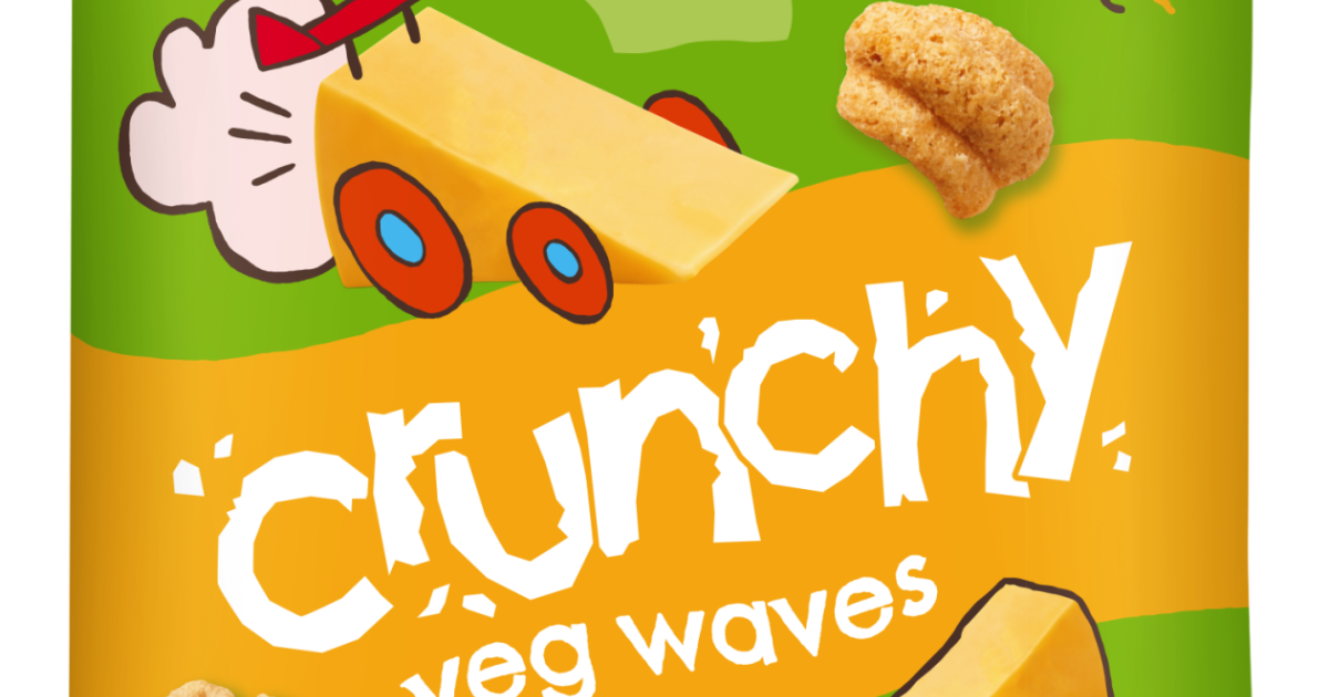 Cheesy Veg Waves | Kids Snack | Ella's Kitchen