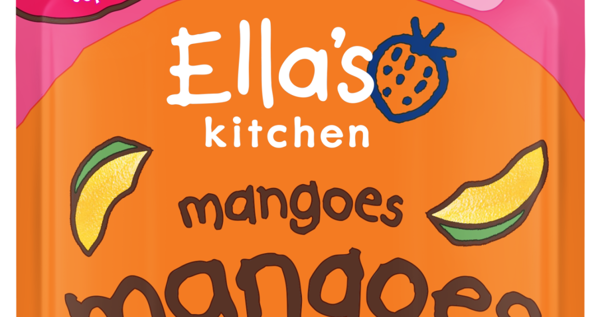 Mango Puree | Baby Food Pouch | Ella's Kitchen