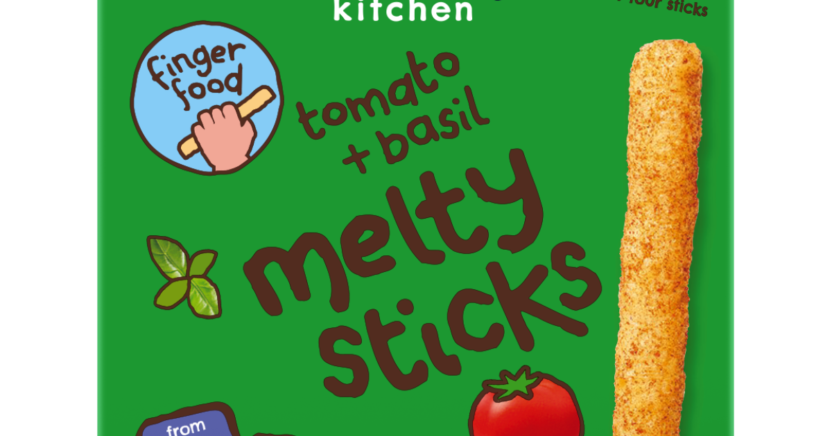 Tomato + Basil Melty Sticks Multipack | Baby Finger… | Ella's Kitchen