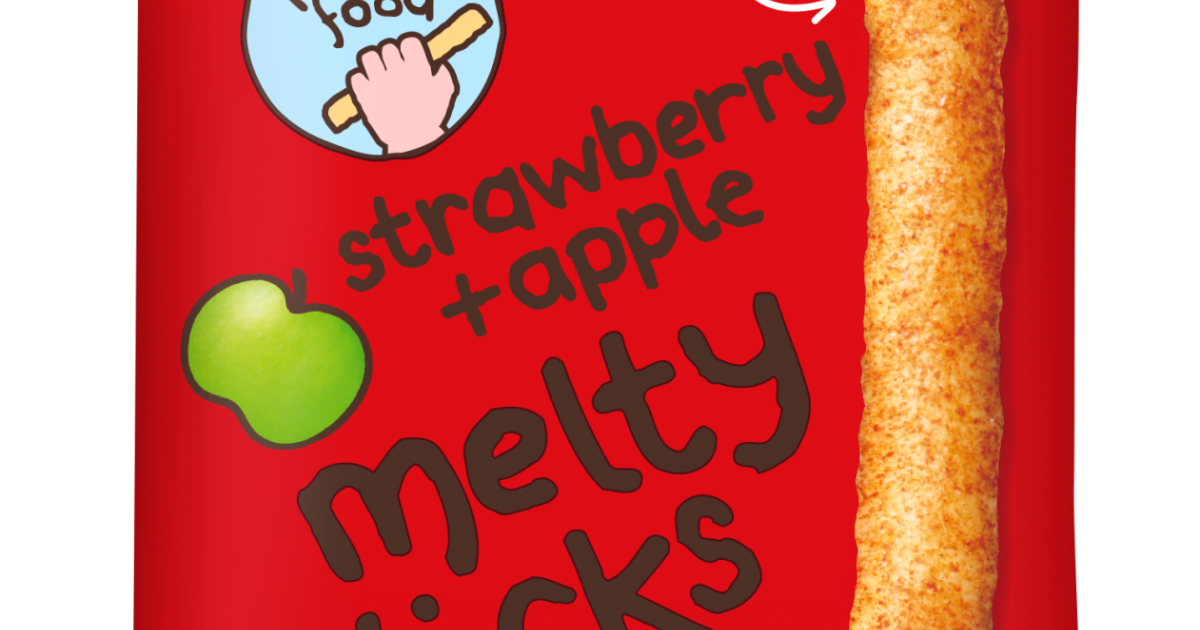 Strawberry and Apple Melty Sticks | Baby Finger Foods | Ella's Kitchen