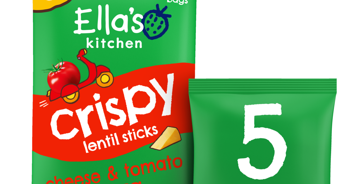 Crispy Lentil Sticks | Kids Snacks | Ella's Kitchen