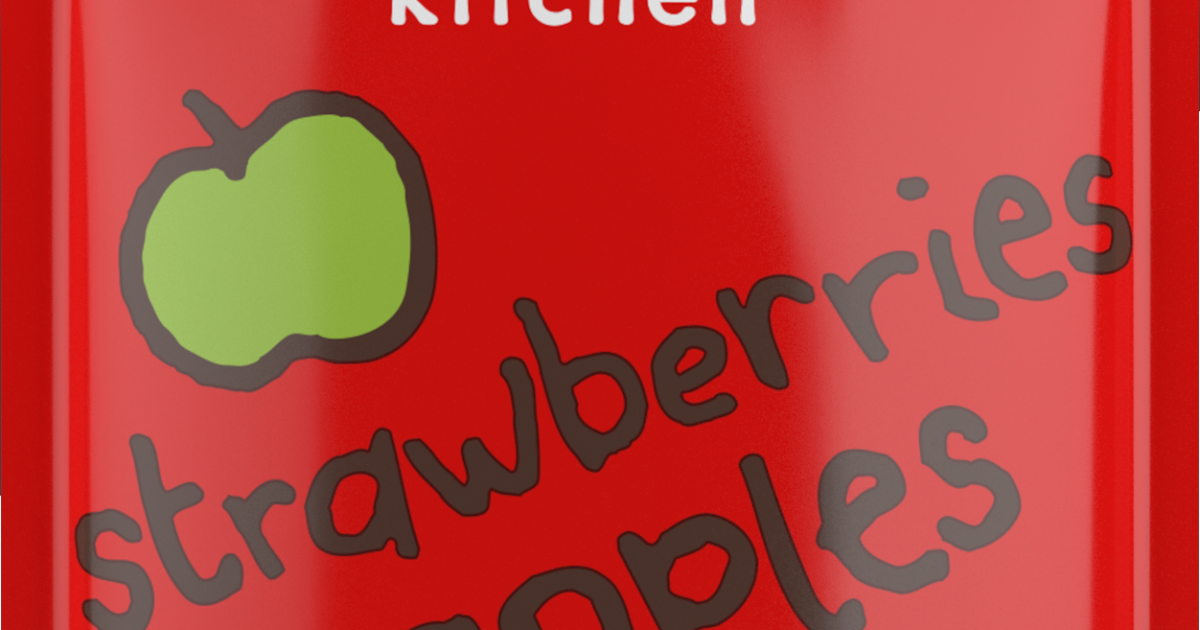 Buy Organic Strawberry + Apple Puree | Ella's Kitchen