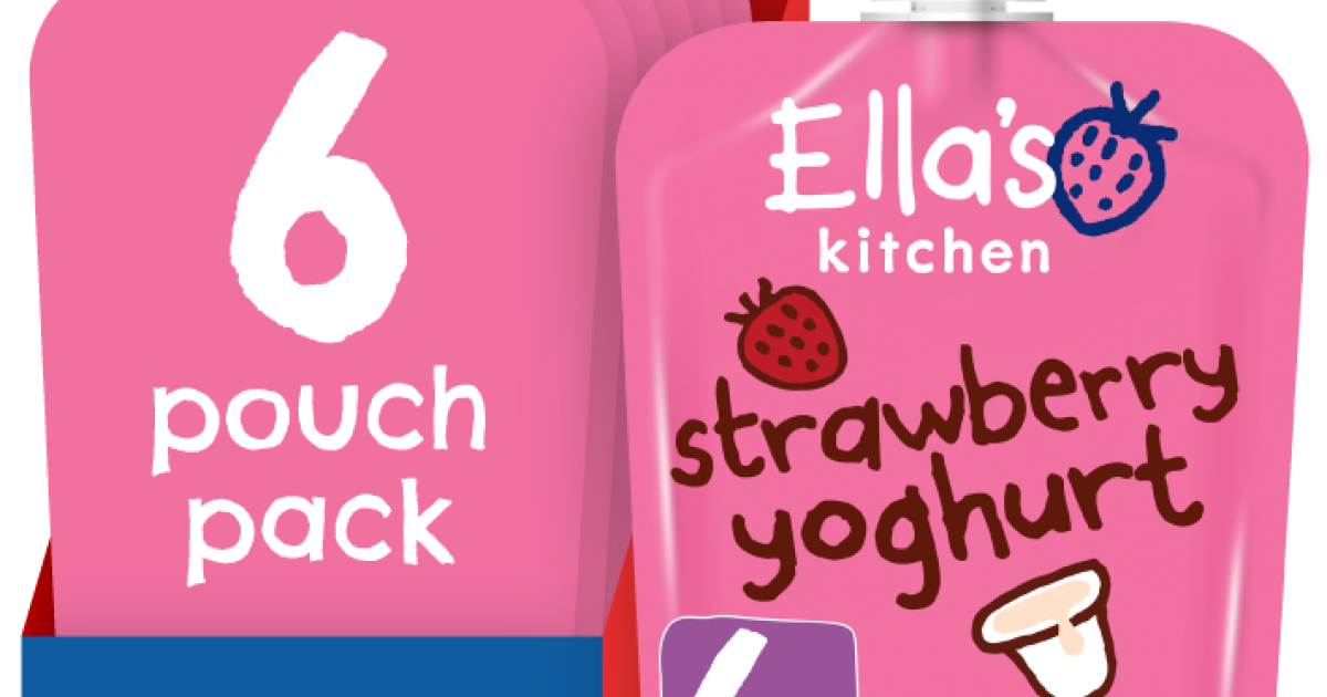 Greek Style Strawberry Baby Yogurt Case | Ella's Kitchen