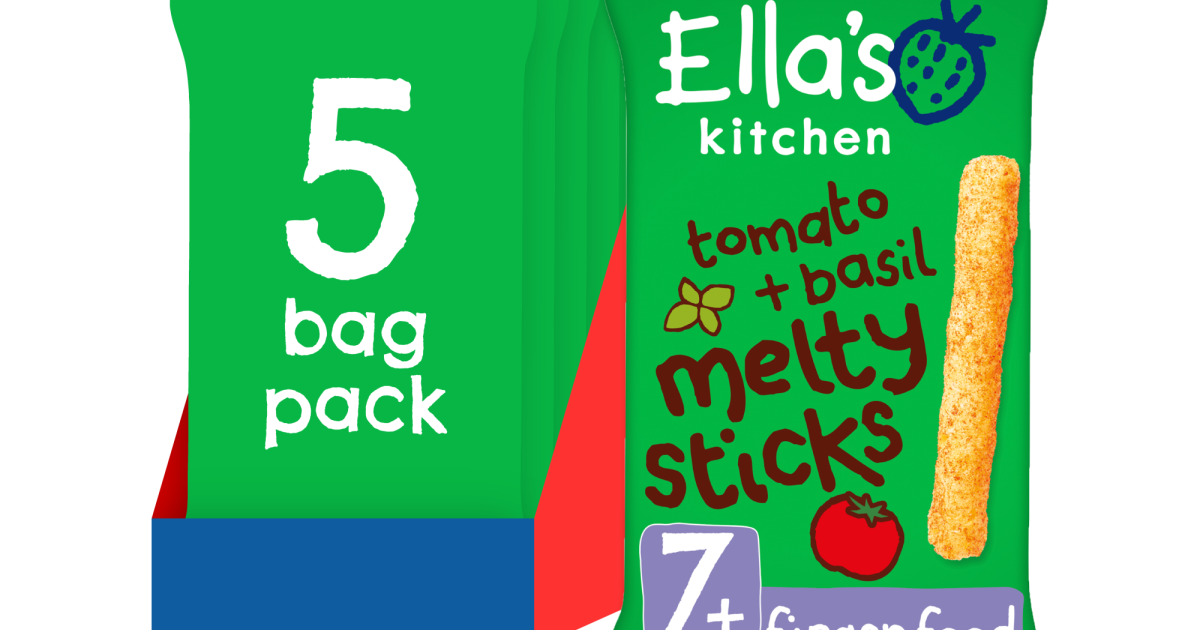 Tomato + Basil Melty Sticks | Baby Finger Foods Case | Ella's Kitchen