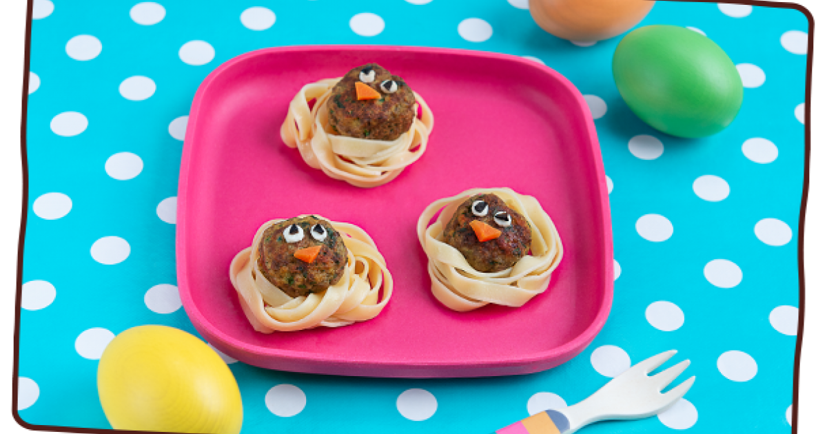 Nest Meatball Pasta Recipe For Toddlers | Ella's Kitchen