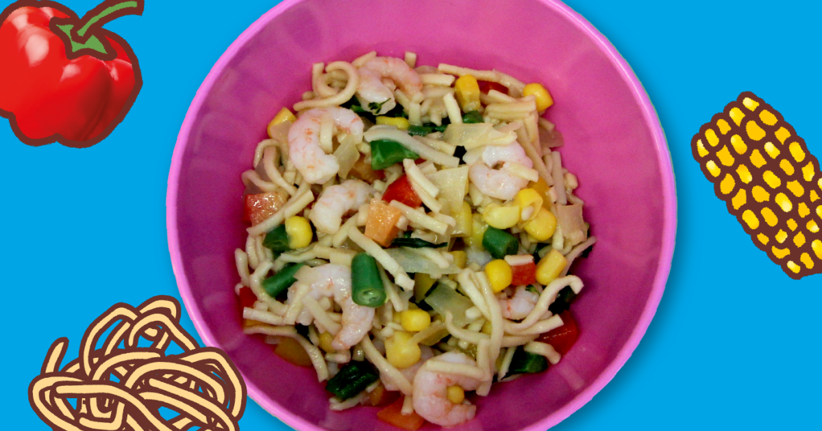 Rainbow Prawn Stir Fry | Toddler Recipe | Ella's Kitchen