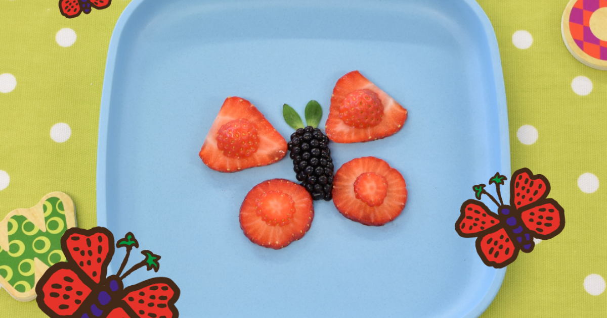 Fluttery Berry Fruit Recipe for Toddlers | Ella's Kitchen