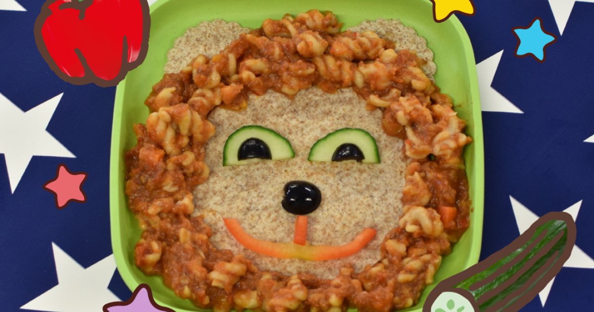 Twisty Twirly Lion Pasta Recipe for Babies | Ella's Kitchen